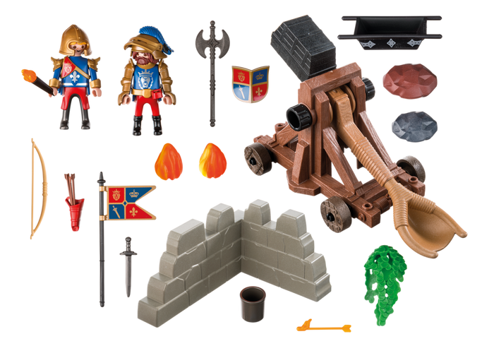Playmobil Royal Lion Knights Catapult 6039 |Playmobil Educational toys ...