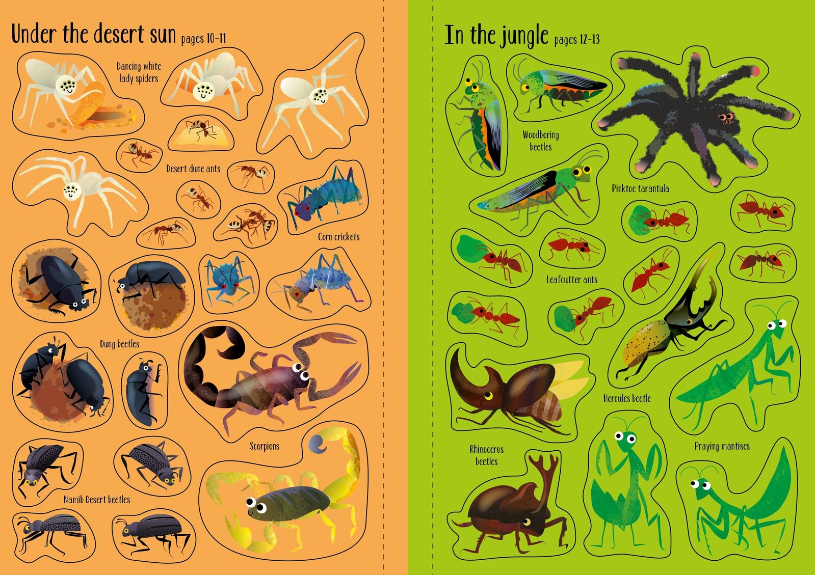 Usborne Little First Stickers Book Bugs Rainbow Sticker Activity Usborne Little First Stickers Book Bugs Rainbow Sticker Activity